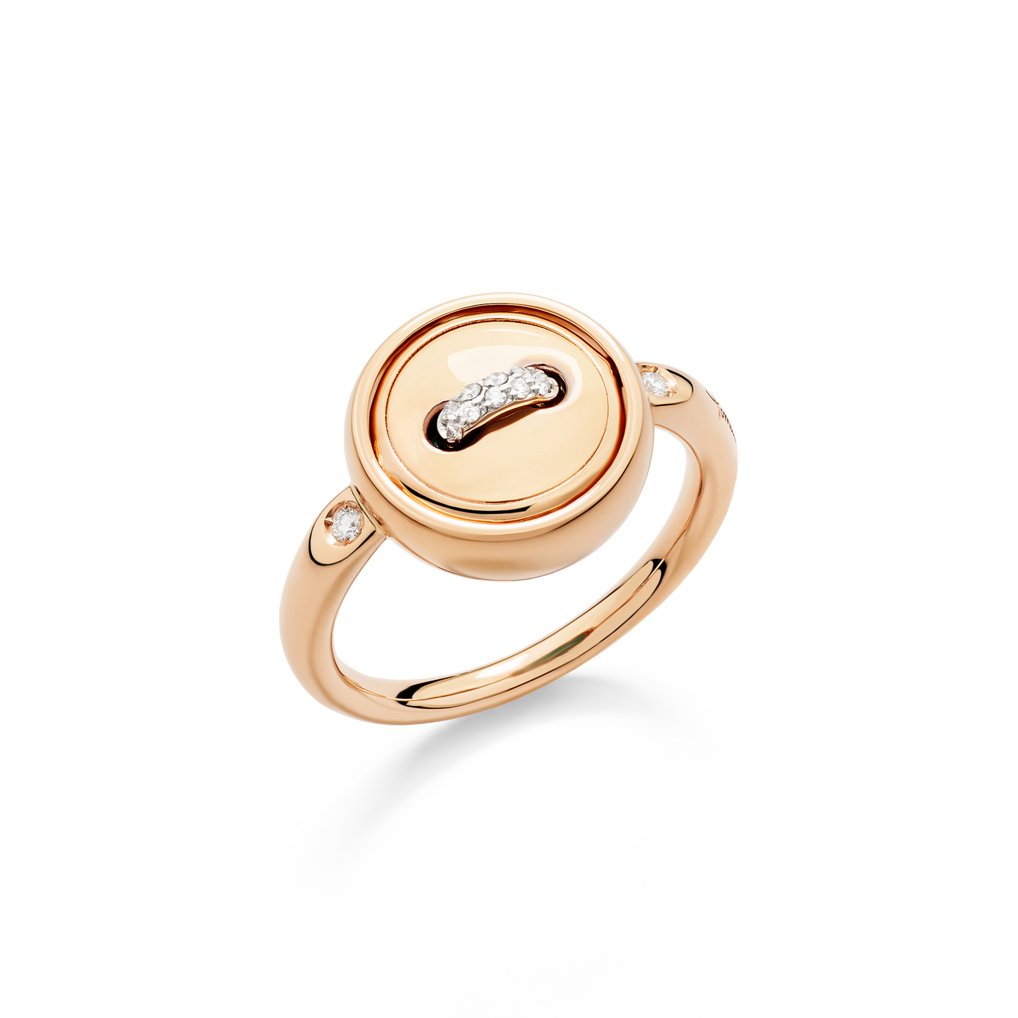 Pomellato Pom Pom Dot Wendbarer Ring - PAC5031O7WHRDB0TU