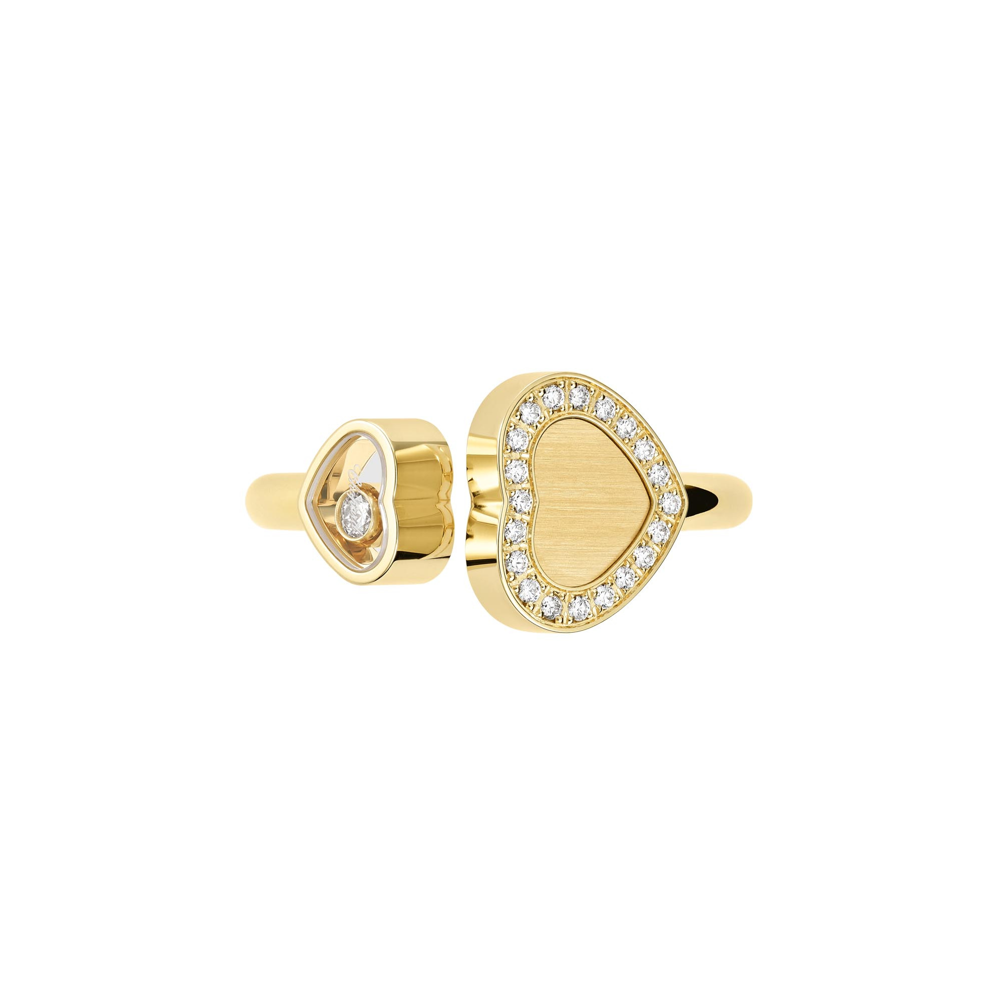 Chopard Happy Hearts Golden Hearts Ring - 82A107-0900